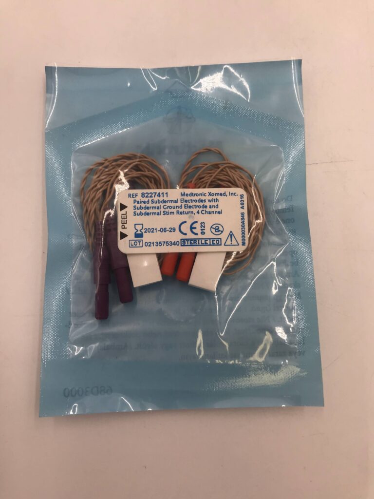 Medtronic 8227411 Paired Subdermal Electrodes / Subdermal Ground ...