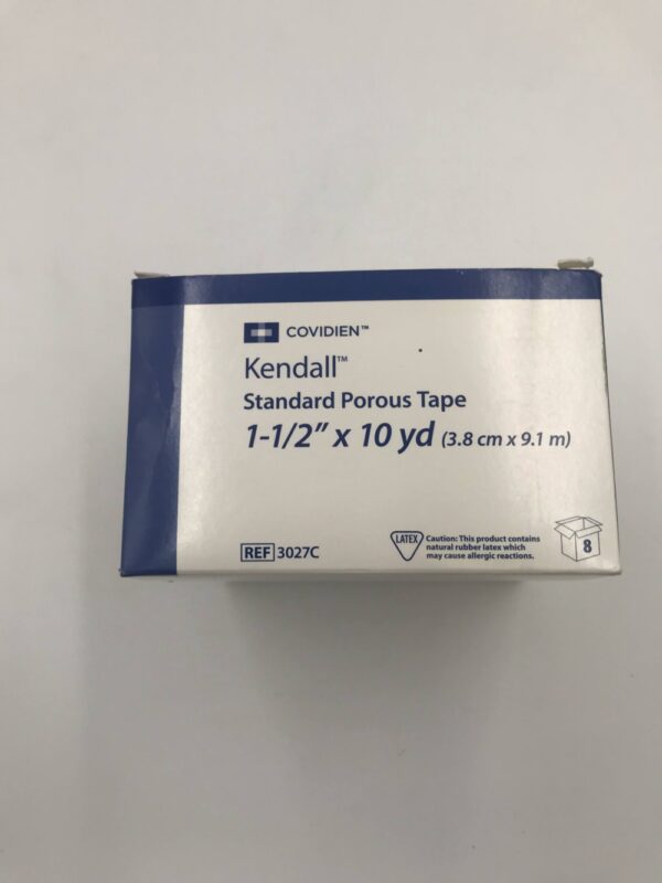 COVIDIEN 3027C Kendall Standard Porous Tape 1-1/2"x10yd (8/Box) - GB ...
