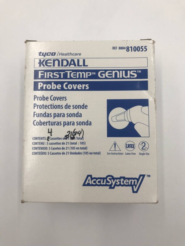 TYCO 810055 Kendall FirstTemp Genius Probe Covers (84/Box) - GB TECH USA
