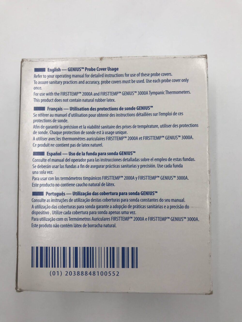 TYCO 810055 Kendall FirstTemp Genius Probe Covers (84/Box) - GB TECH USA