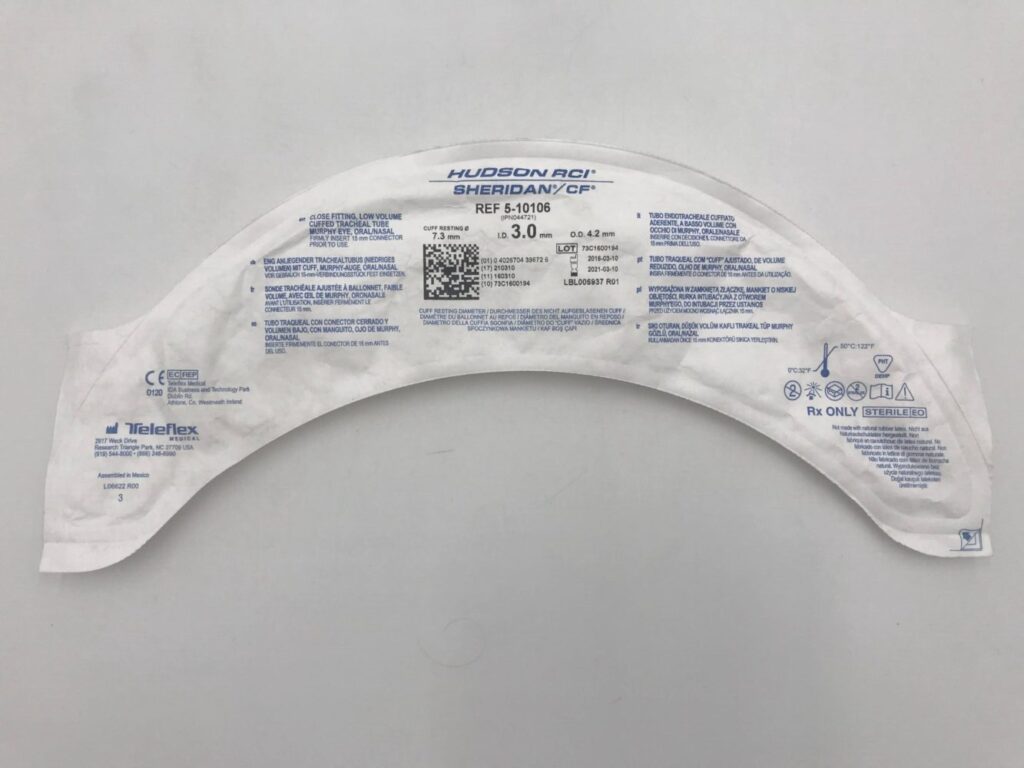 TELEFLEX 5-10106 Hudson RCI Sheridan/CF Close Fitting, Low Vol Cuffed ...