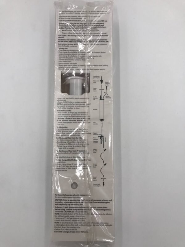 ICU MEDICAL/HOSPIRA 11948-02 LifeShielod Primary Plum Microdrip 150mL ...