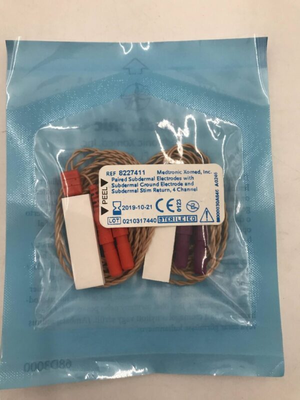 Medtronic 8227411 Paired Subdermal Electrodes / Subdermal Ground ...