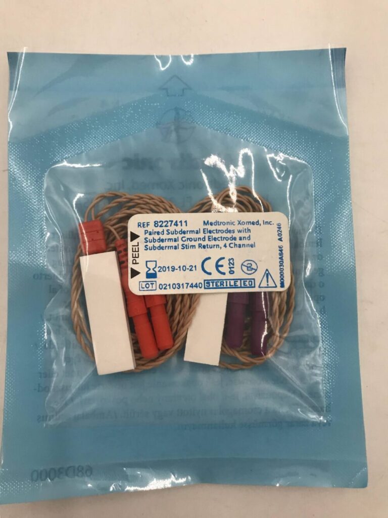 Medtronic 8227411 Paired Subdermal Electrodes / Subdermal Ground ...