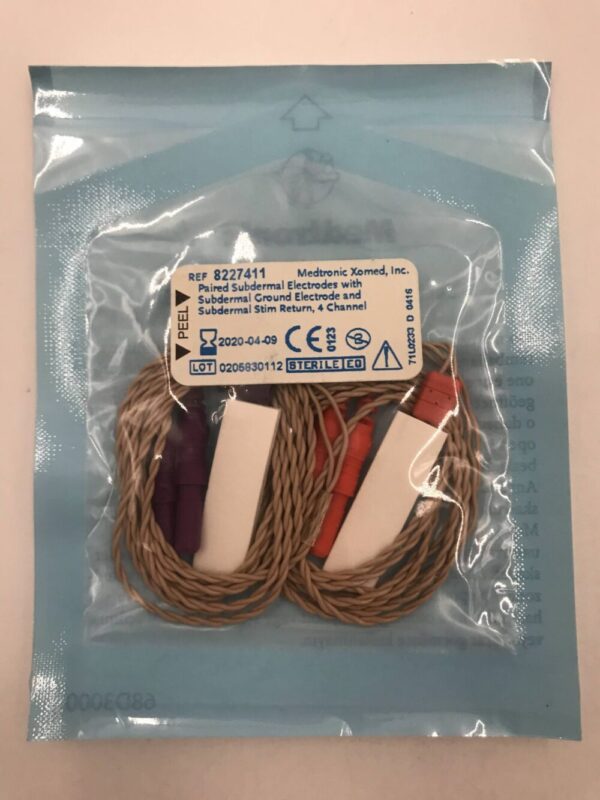 Medtronic 8227411 Paired Subdermal Electrodes / Subdermal Ground ...