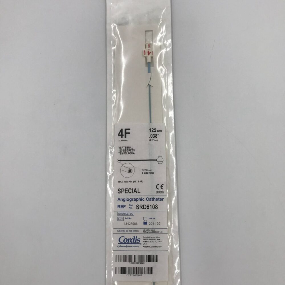 CORDIS 538-457V Infiniti Diagnostic Catheter PIG 145° MOD 4F (X) - GB ...