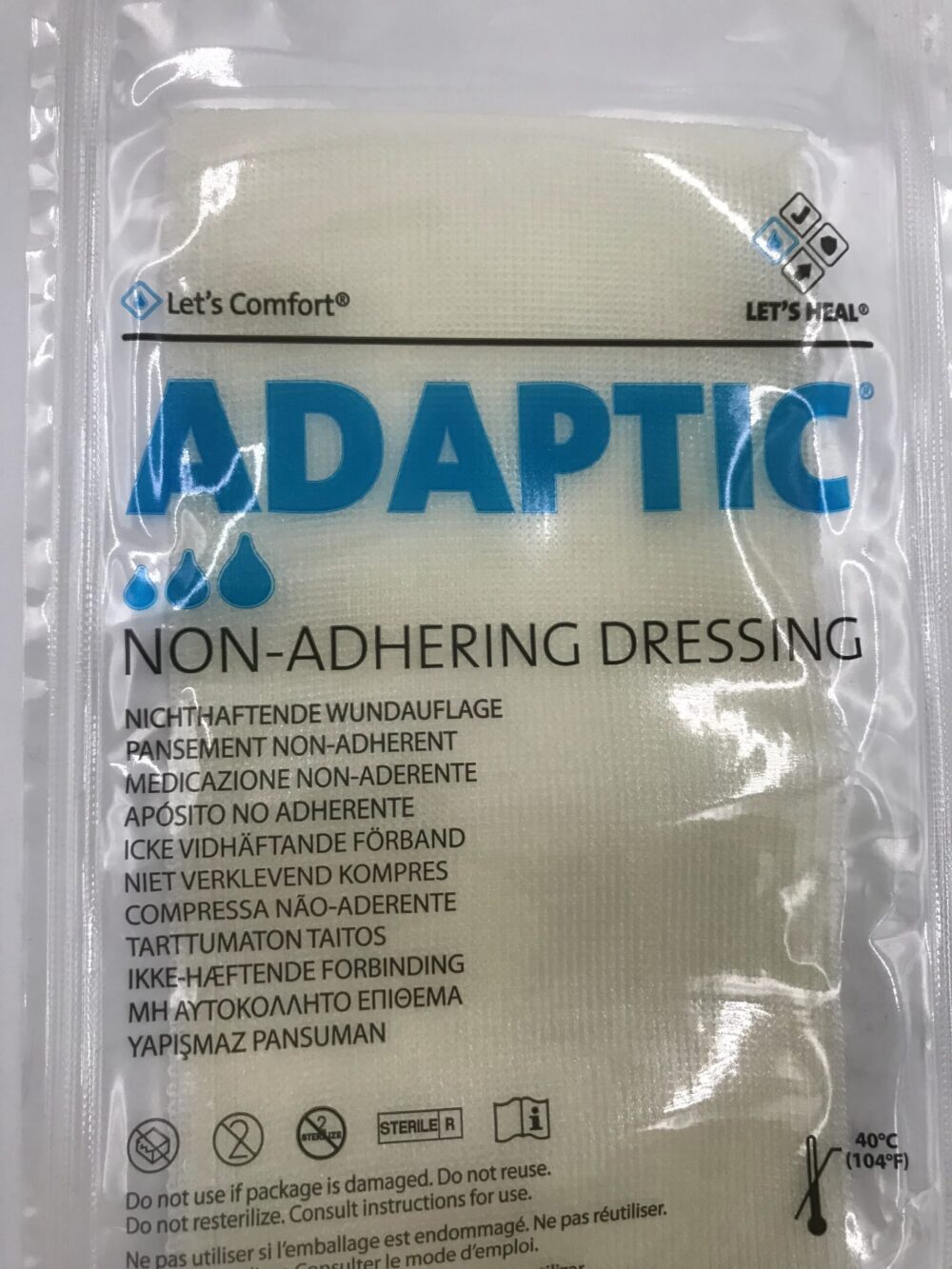 SYSTAGENIX 2013 Adaptic Non-Adhering Dressing 3/7.6cm x 20.3cm - GB ...