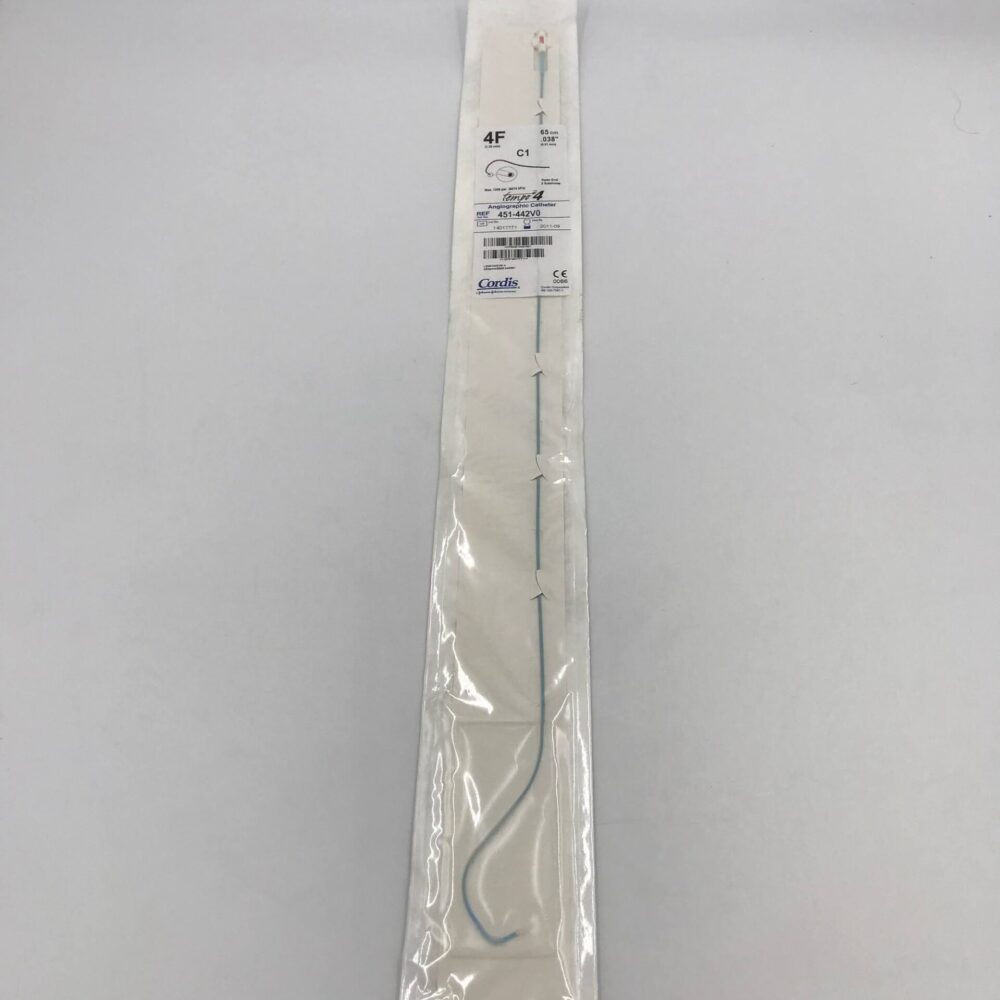 CORDIS 451-443V0 Tempo4 Angiographic Catheter C2 4F 65cm (X) - GB TECH USA