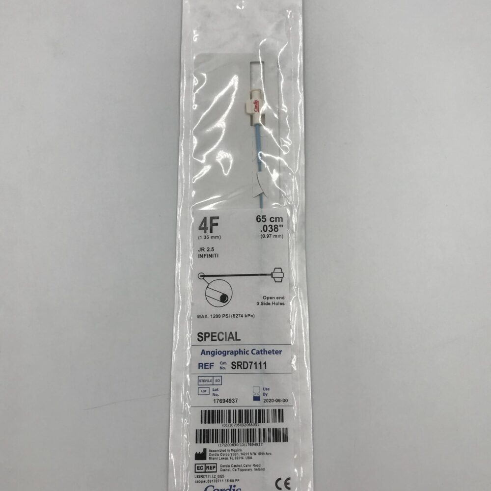 TERUMO 40-5013 Optitorque Angiographic Catheter Radial TIG 4.0 5Fr ...