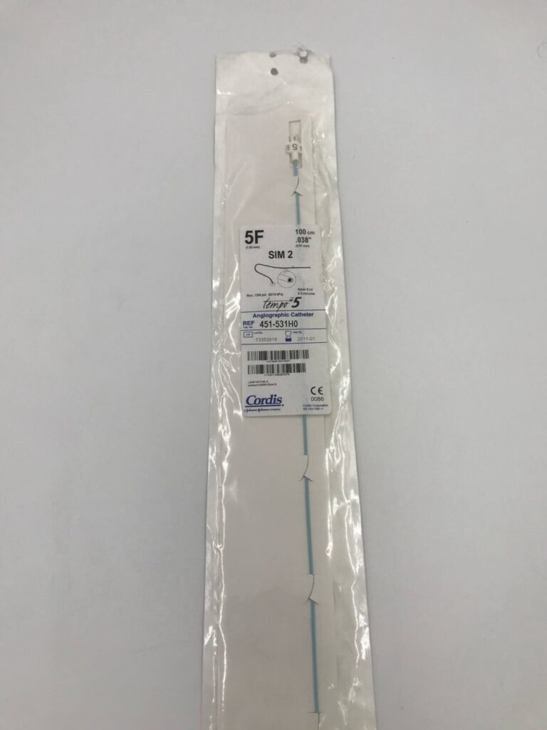 CORDIS 451-531H0 Tempo5 Angiographic Catheter SIM 2 5F 100cm (X) – GB ...