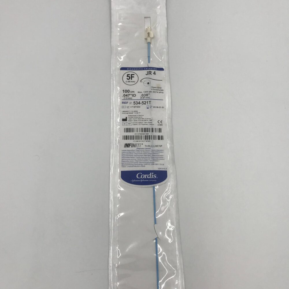 CORDIS 534-518T Infiniti Diagnostic Catheter JL 3.5 5F 100cm (X) - GB ...