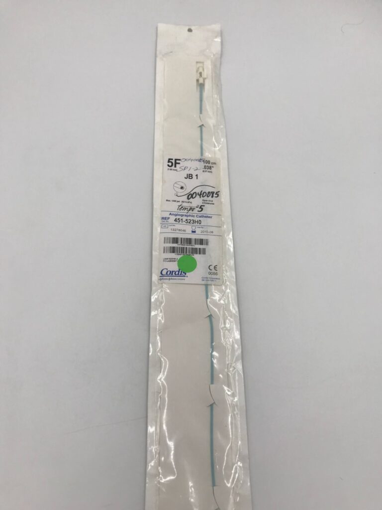 CORDIS 451-523H0 Tempo5 Angiographic Catheter JB1 5F (X) – GB TECH USA