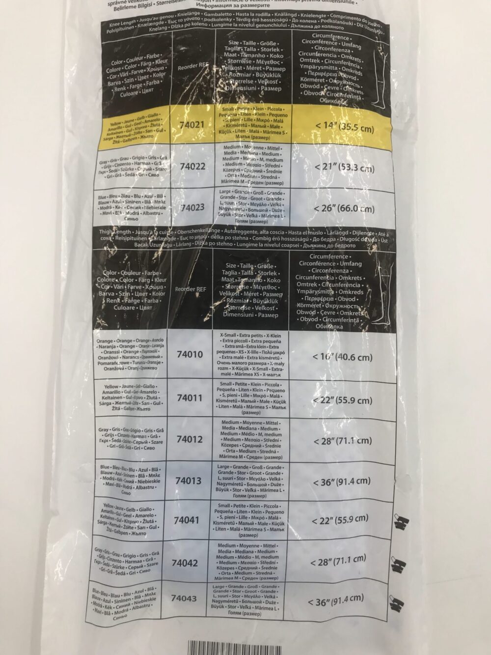 Covidien 74021 Kendall SCD Sequential Compression Comfort Sleeves Knee ...