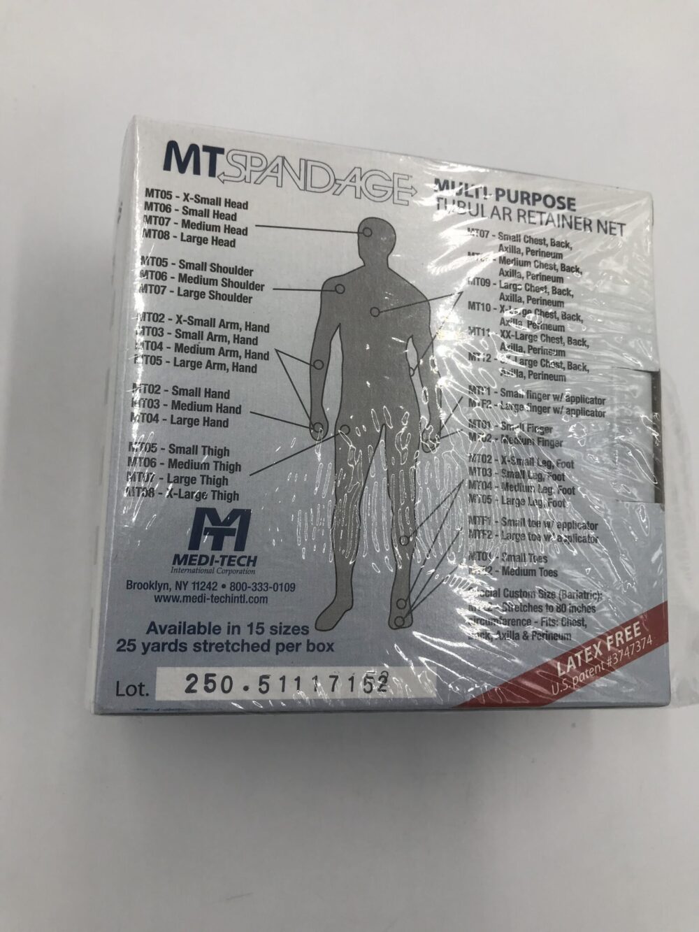 Medi-Tech MTF2 MTSpandage Multi-Purpose Tubular Retainer Net 25yards ...