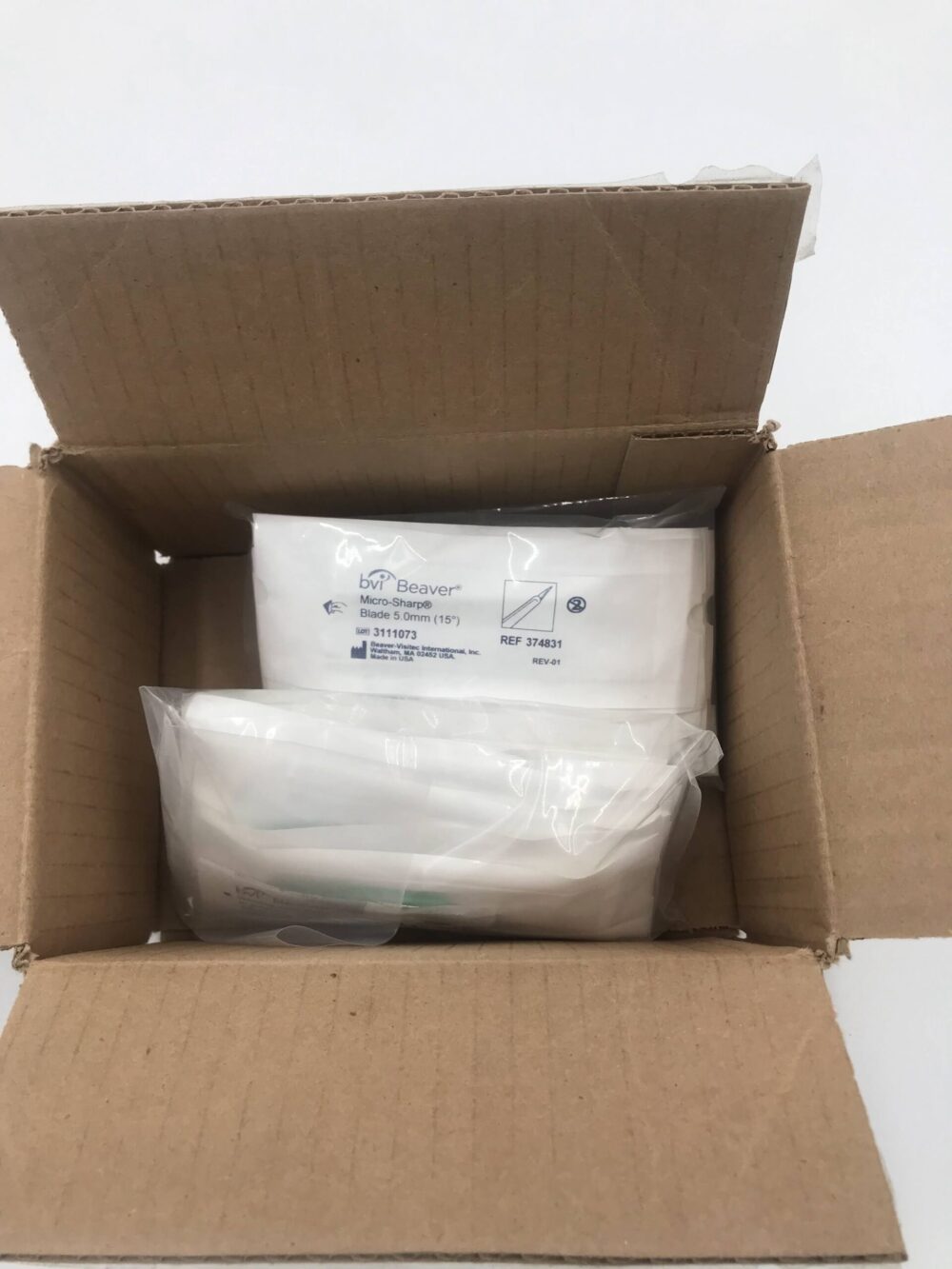 BVI Beaver 374831 Micro-Sharp Blade 5.0mm (15°) (50/Box) - GB TECH USA