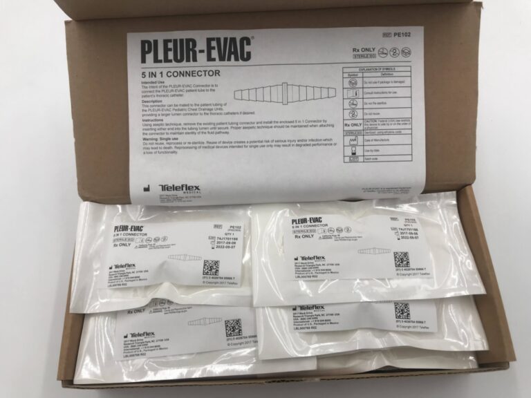 Teleflex PE102 Pleur-Evac 5 in 1 Connector (20/Box) (X) - GB TECH USA