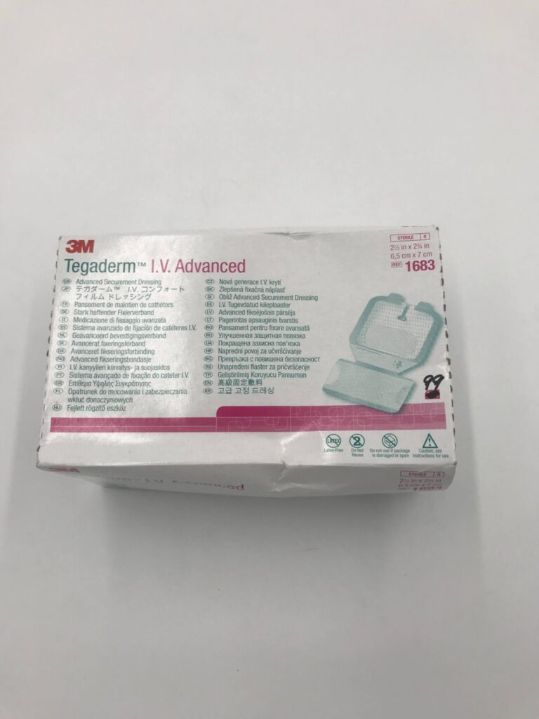 3M 1683 Tegaderm I.V. Advanced Securement Dressing 2 1/2" x 2 3/4"(99 ...