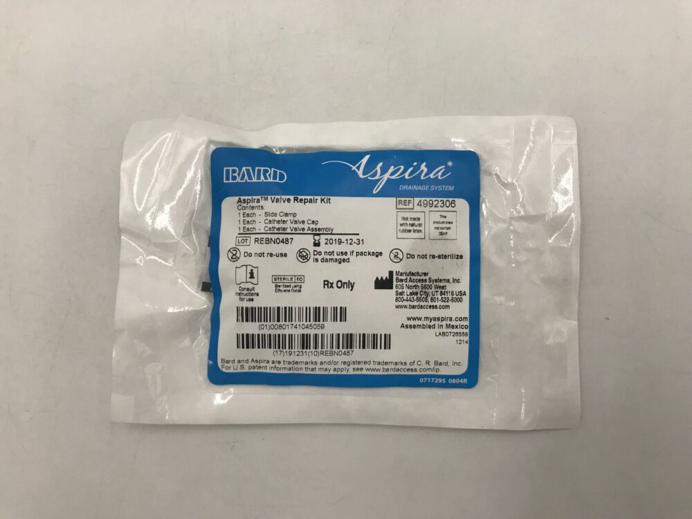 Bard 4992306 Aspira Valve Repair Kit (X) – GB TECH USA