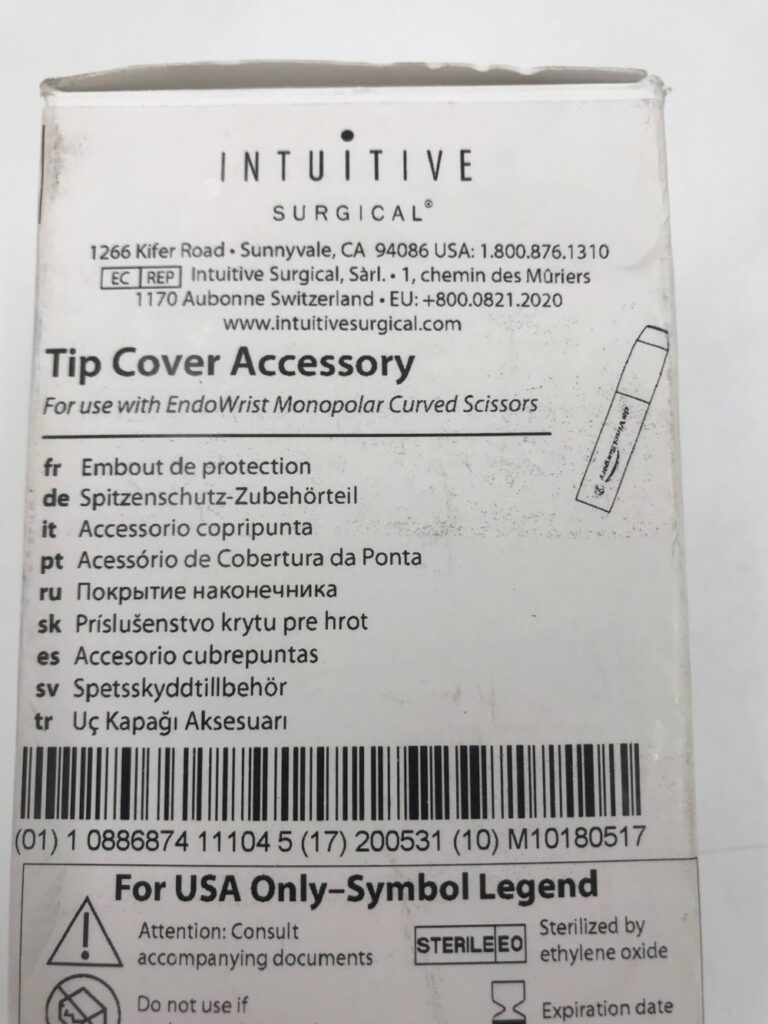 Intuitive Surgical 400180 Tip Cover Accessory (10/Box) (X) - GB TECH USA