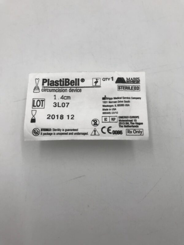 Briggs Medical 9214 Mabis Healthcare PlastiBell Circumcision Device 1 ...