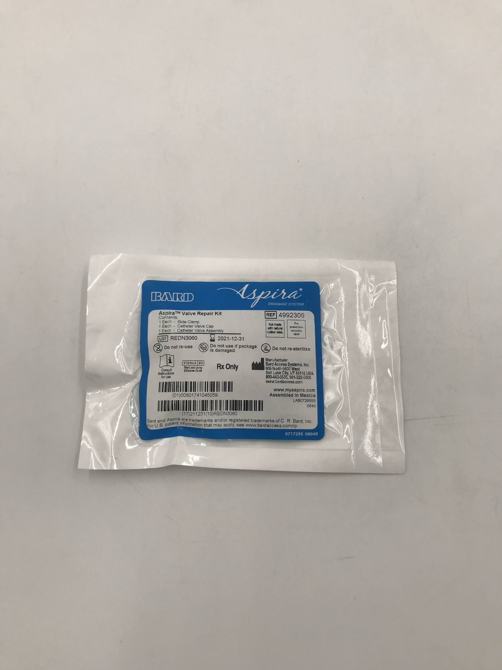 Bard 4992306 Aspira Valve Repair Kit (X) – GB TECH USA