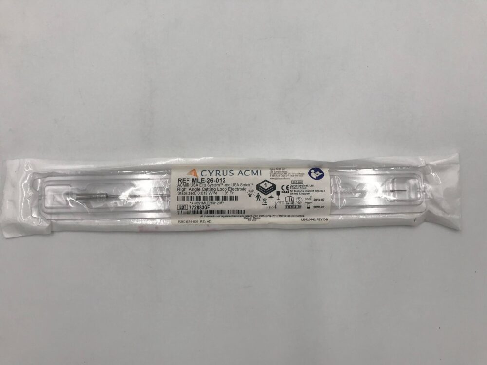 Gyrus MLE-26-012 Right Angle Cutting Loop Electrode 26Fr (X) - GB TECH USA