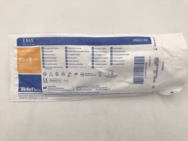 TELEFLEX 128040 LMA Unique Single Use Laryngeal Mask Airway (X) – GB ...