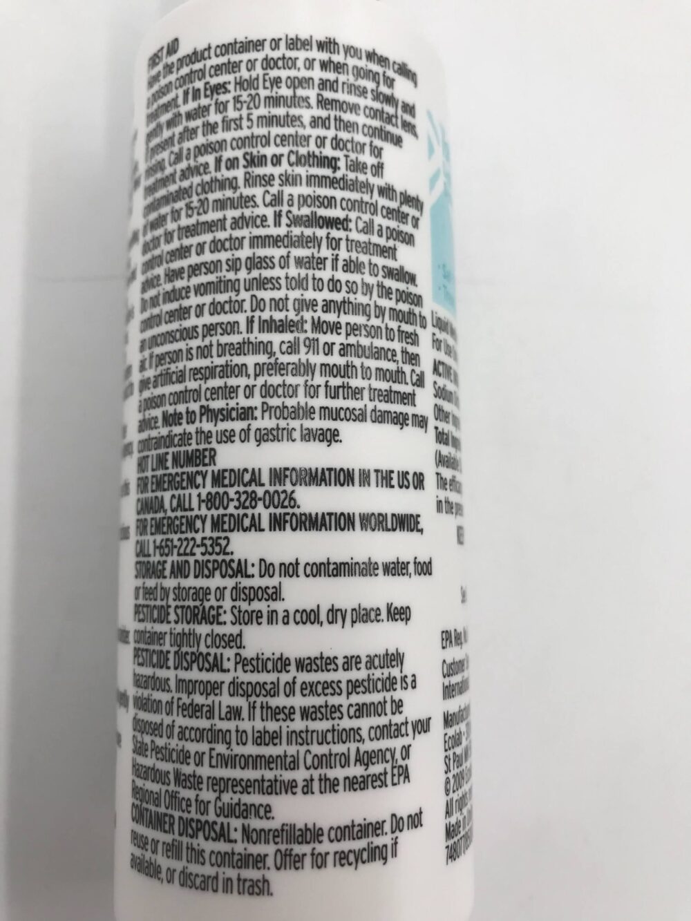 Ecolab LTSP3000 Isolyser Lts-Plus Liquid Treatment System 3000cc (5 ...