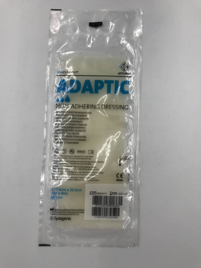 SYSTAGENIX 2013 Adaptic Non-Adhering Dressing 3/7.6cm x 20.3cm (X) - GB ...