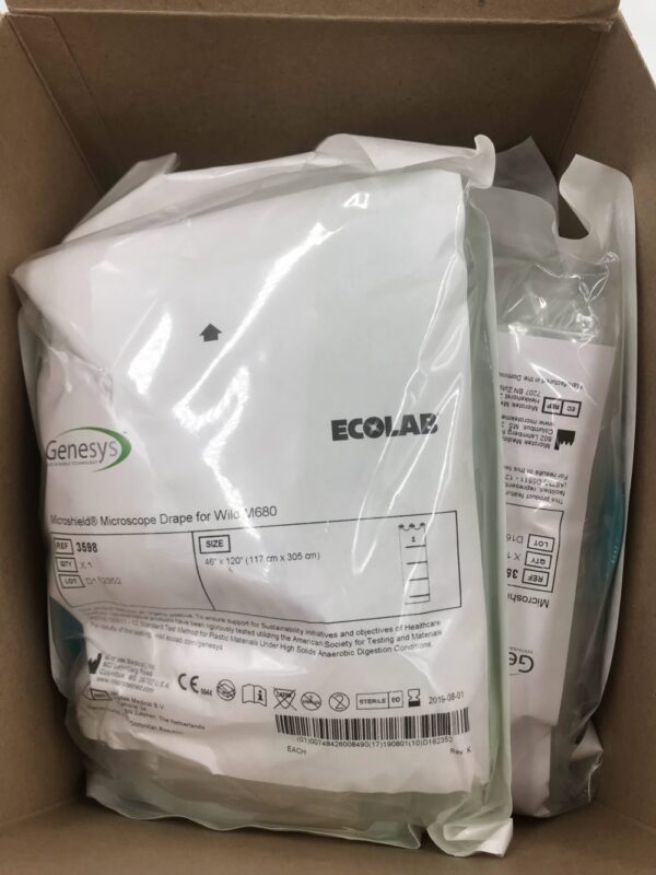 Microtek 3598 Ecolab Genesys Microshield Microscope Drape for wild M680 ...