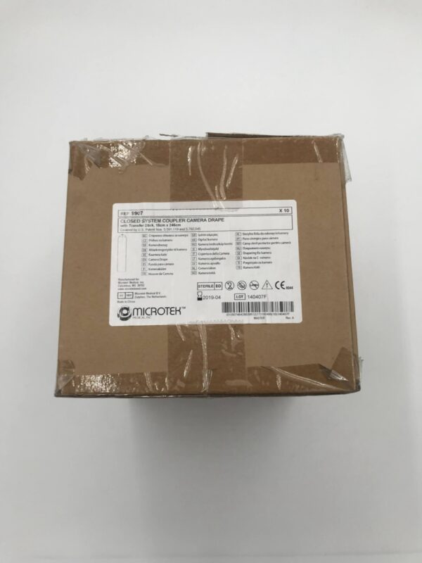 Microtek 9907 Closed System Coupler Camera Drape with Transfer Stick ...