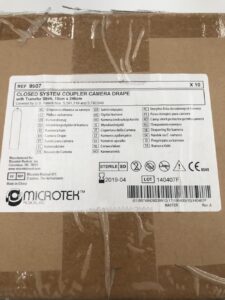 Microtek 9907 Closed System Coupler Camera Drape with Transfer Stick ...