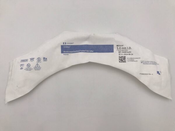 Covidien 86387 Shiley Microlaryngeal Oral/Nasal Tracheal Tube Cuffed ...