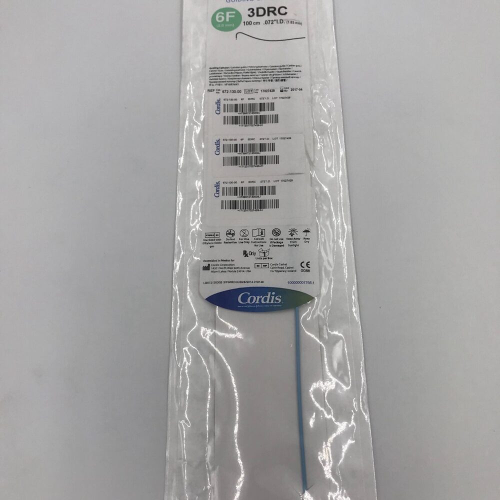 CORDIS 670-210-55 Vista Brite Tip Guiding Catheter RDC(I) 6F (X) - GB ...