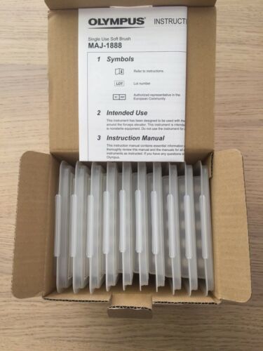 OLYMPUS MAJ-1888 Single Use Soft Brush 2.3mm x 13mm (50/box) - GB TECH USA
