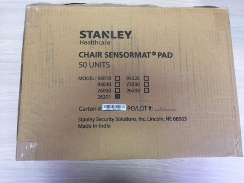 STANLEY HEALTHCARE 26201 Chair Sensormat Pad (50/Box) - GB TECH USA