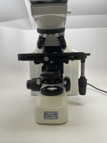 Nikon Eclipse E400 Microscope With 2 Objectives - GB TECH USA