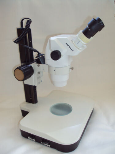 Scienscope SSZ StereoZoom microscope w/ Illuminator - GB TECH USA