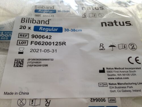 NATUS MEDICAL 900642 Biliband, Regular 30-38cm (20/Pkg) - GB TECH USA