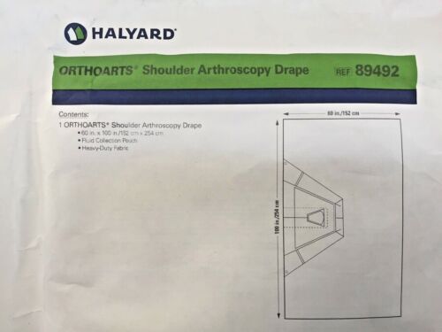 HALYARD 89492 Orthoarts Shoulder Arthroscopy Drape 152cm x 254cm(X ...