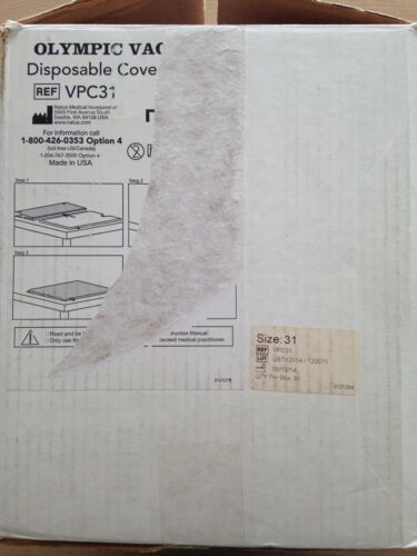 NATUS MEDICAL/OLYMPIC VPC31 Vac-Pac Disposable Cover, Size 31 (30/Box ...