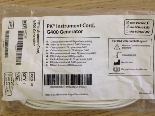 Intuitive Surgical 400229 PK Instrument Cord G400 Generator – GB TECH USA