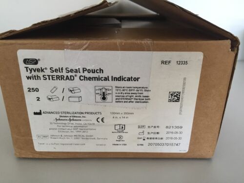 ASP 12335 Tyvek Self Seal Pouch Sterrad Chemical Indicator (500/Case ...