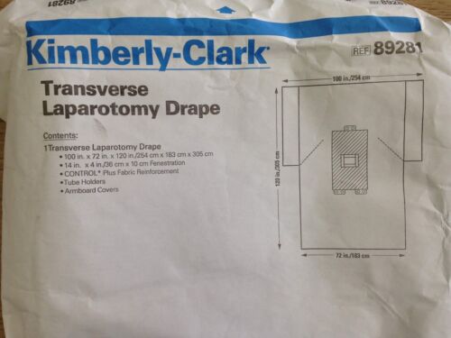 Kimberly-Clark 89281 Transverse Laparotomy Drape 100in x 120in (x) – GB ...