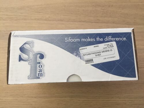 ALIMED 4050 Sifoam Foam Padding 3/8x8x9 (10BX) - GB TECH USA