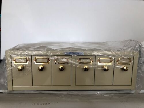 StatLab SVF5-6D Slide Vault Metal Slide Storage 6 Drawer - GB TECH USA