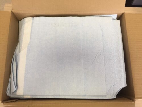 CUSTOMED 903 Exam Cape Tissue/Poly/Tissue Premium Blue 30"x21" (100/Box ...