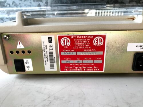 ORTHO-CLINICAL DIAGNOSTICS DG-225 MTS Incubator 24 Slots - GB TECH USA