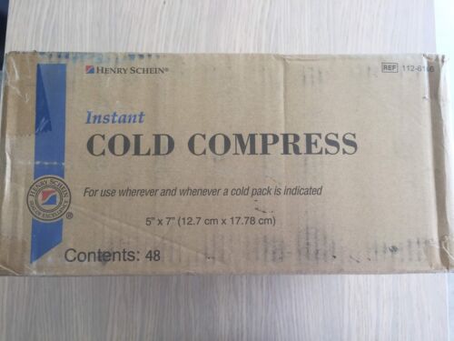 HENRY SCEIN 112-6146 Instant Cold Compress 5"x7" (48/Box) - GB TECH USA