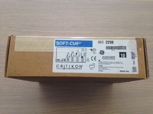 GE Healthcare 2298 Critikon Soft-Cuf Blood Pressure Cuffs (10/Box) - GB ...